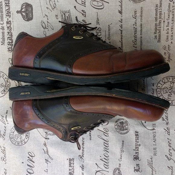 Hi-Tec | Shoes | Hitec Mens Leather Spikeless Golf Shoe Mdt | Poshmark